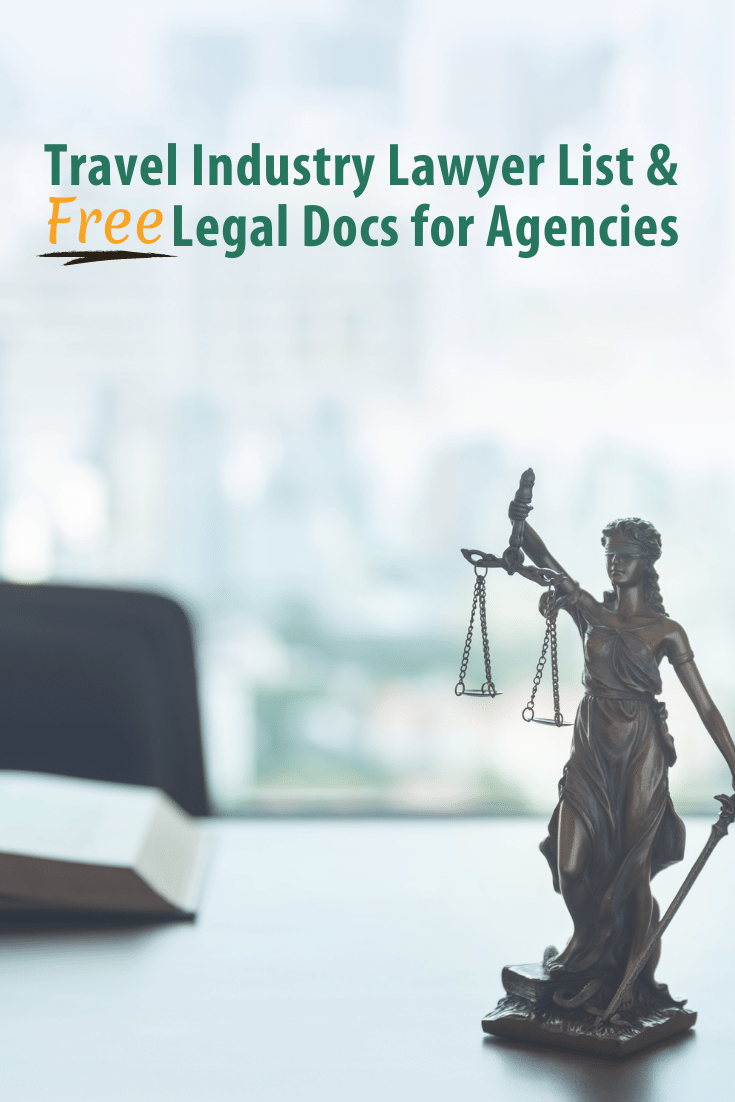 Travel Industry Lawyer List & Free Legal Docs for Agencies