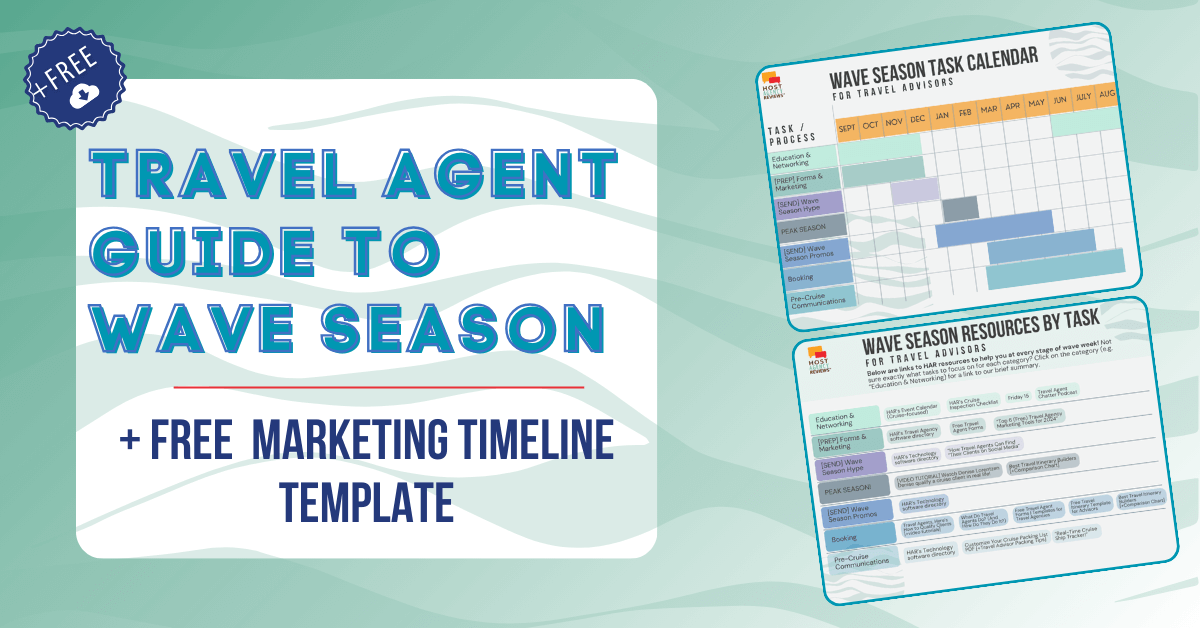 A 2024 Wave Season Guide for Travel Advisors [+ Free Marketing Calendar ...