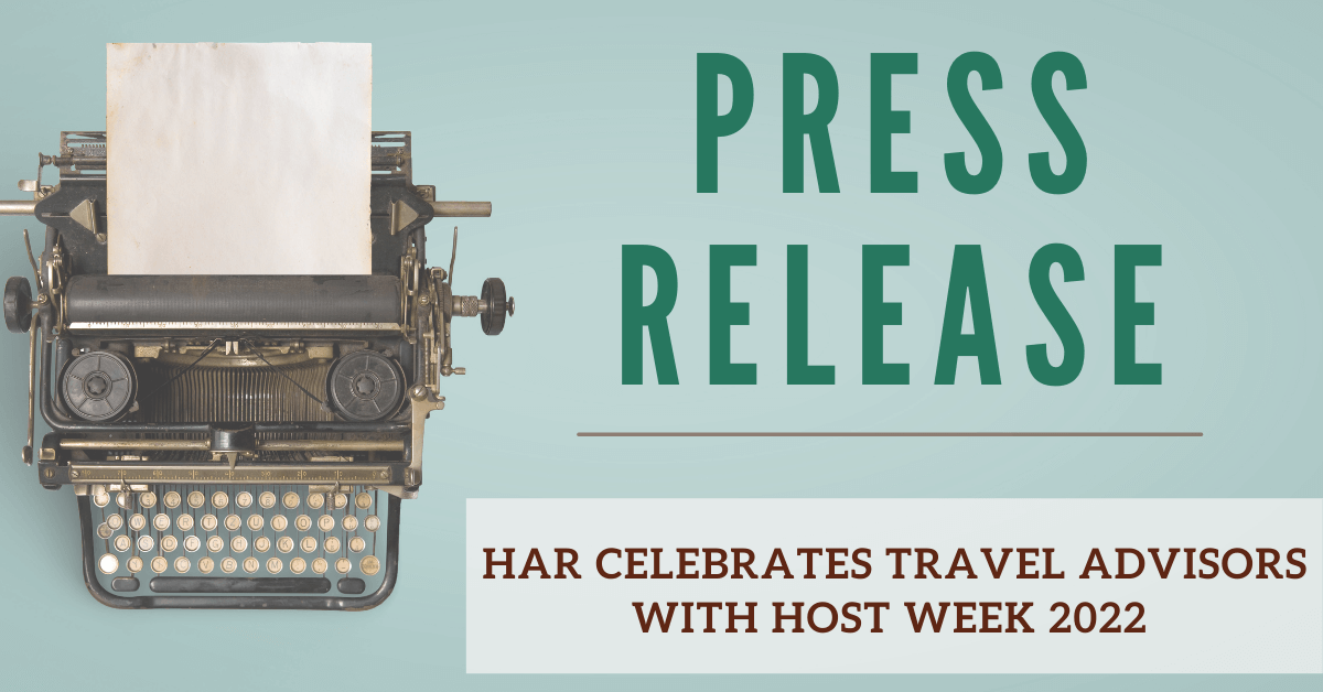 HAR Announces Host Week 2022