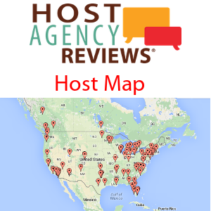 Host Agency Map