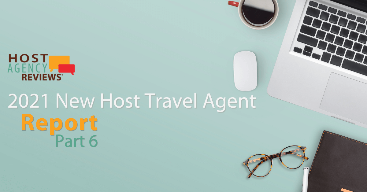 2021 New Hosted Travel Agent Report