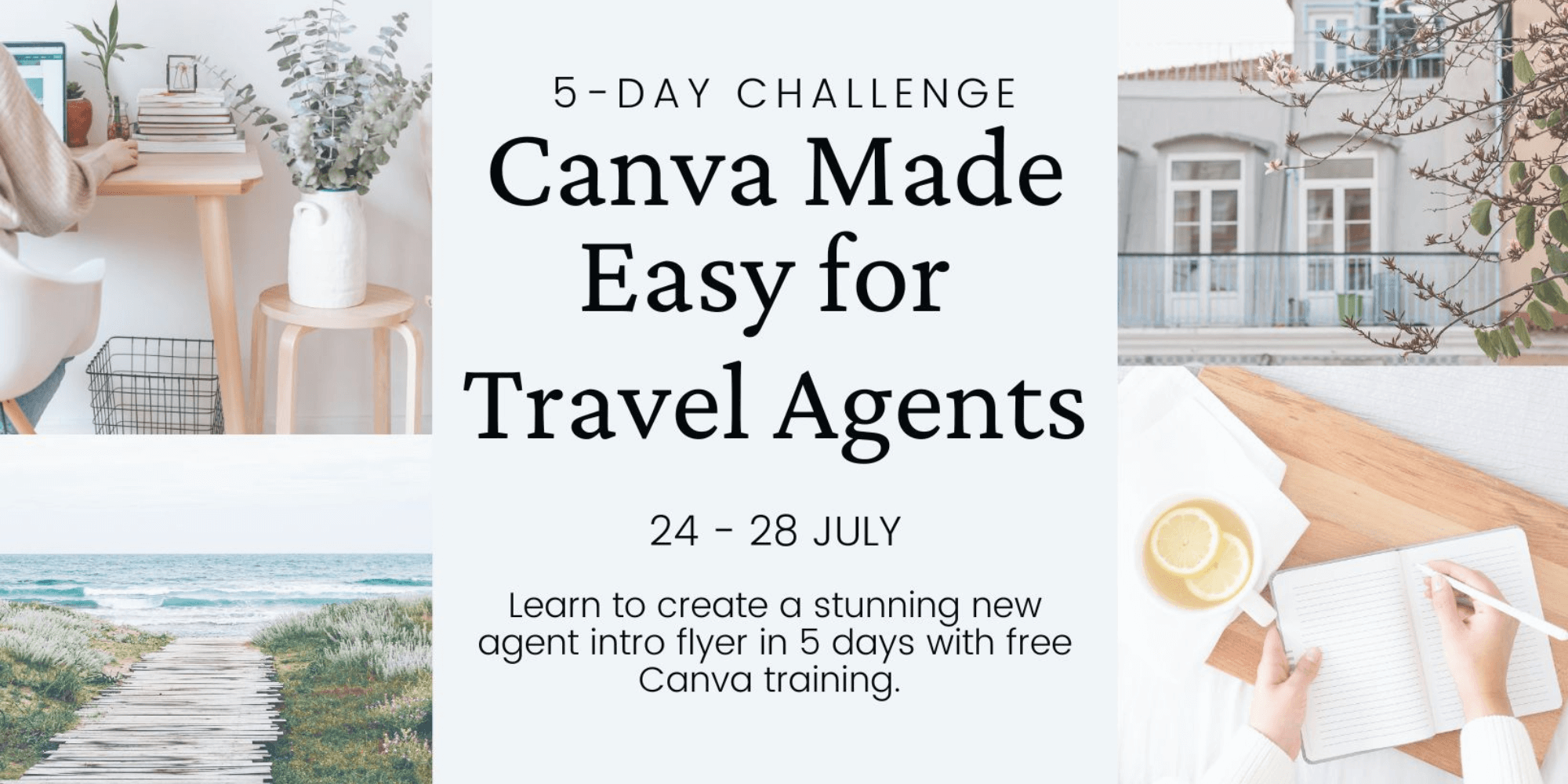 Free Canva Training & Template for New Agents | Host Agency Reviews